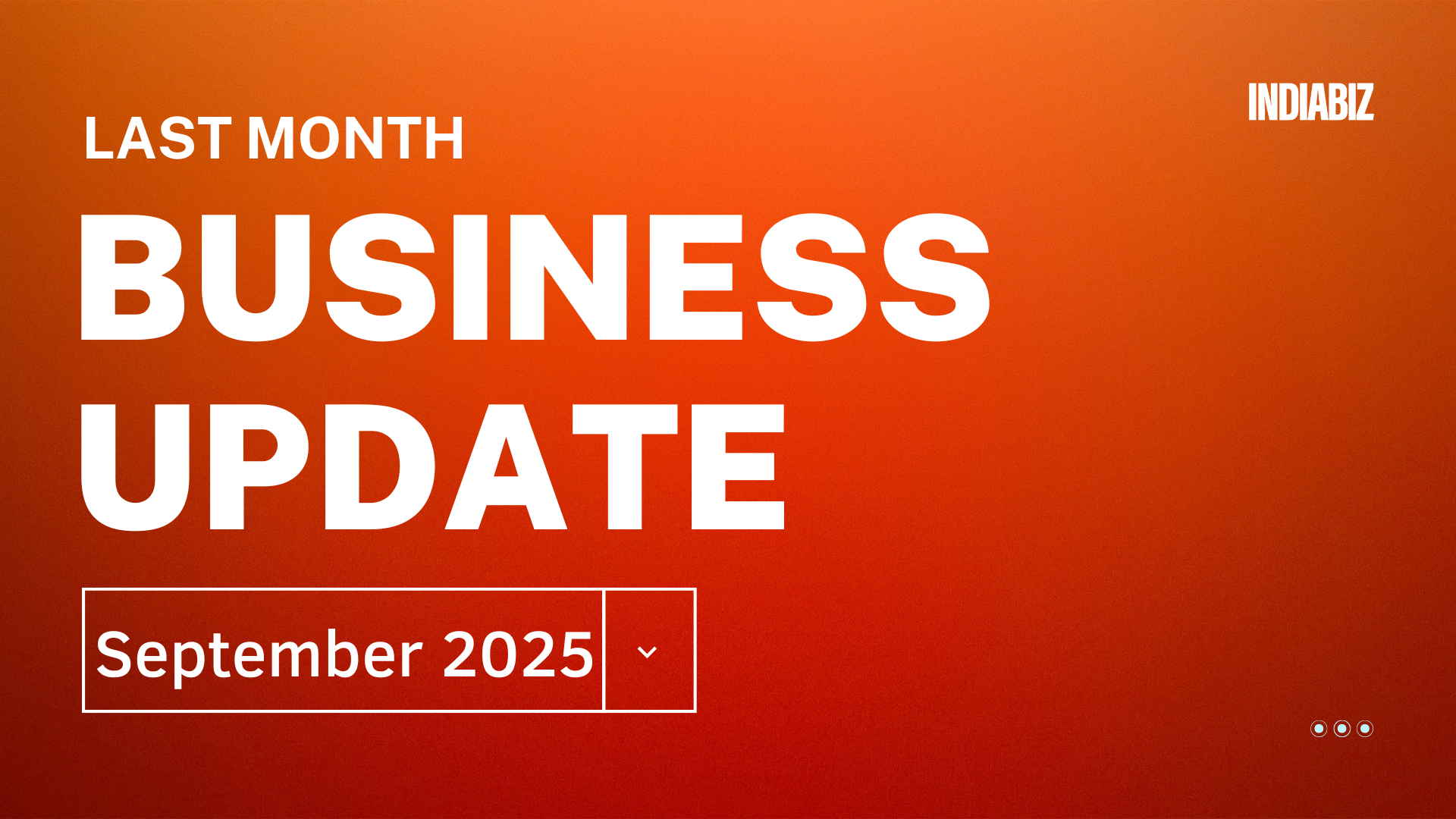 Sept’25 Business Update – 301 New Opportunities on IndiaBizForSale